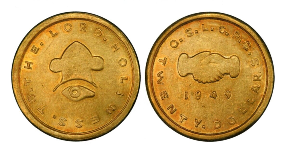 Rare $20 Mormon gold piece on display at Layton coin show | News ...